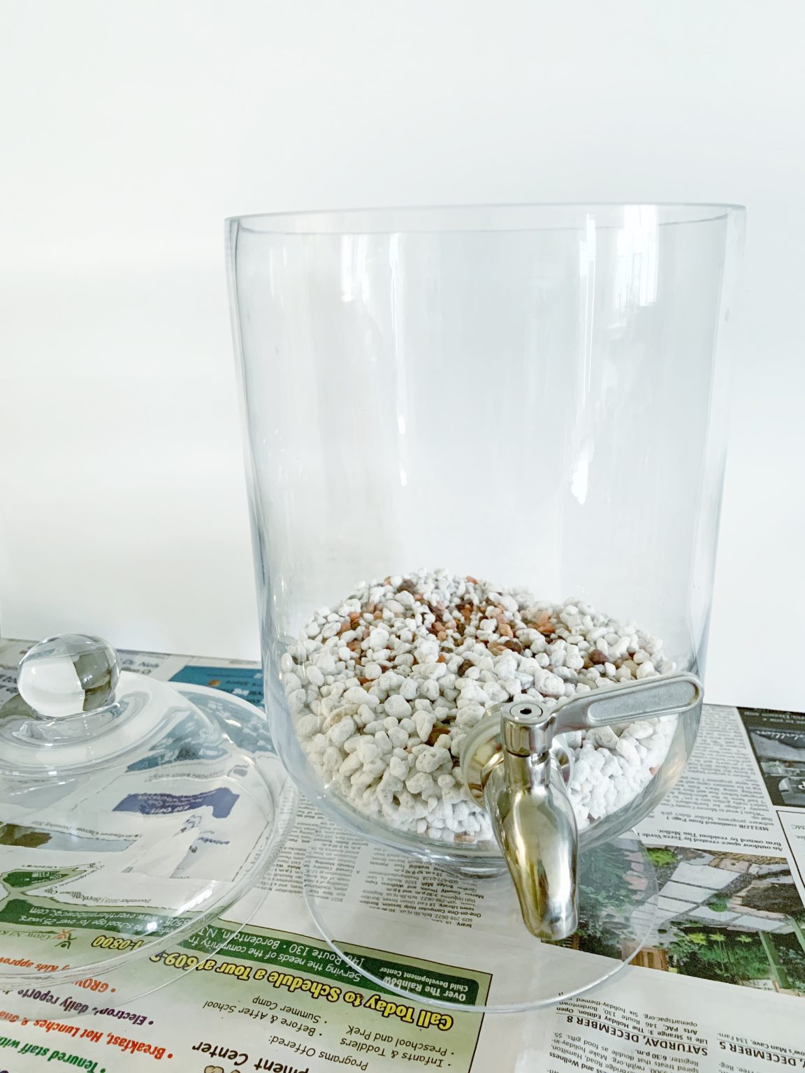 DIY Closed Terrarium, Layer by Layer | Sprouts and Stems